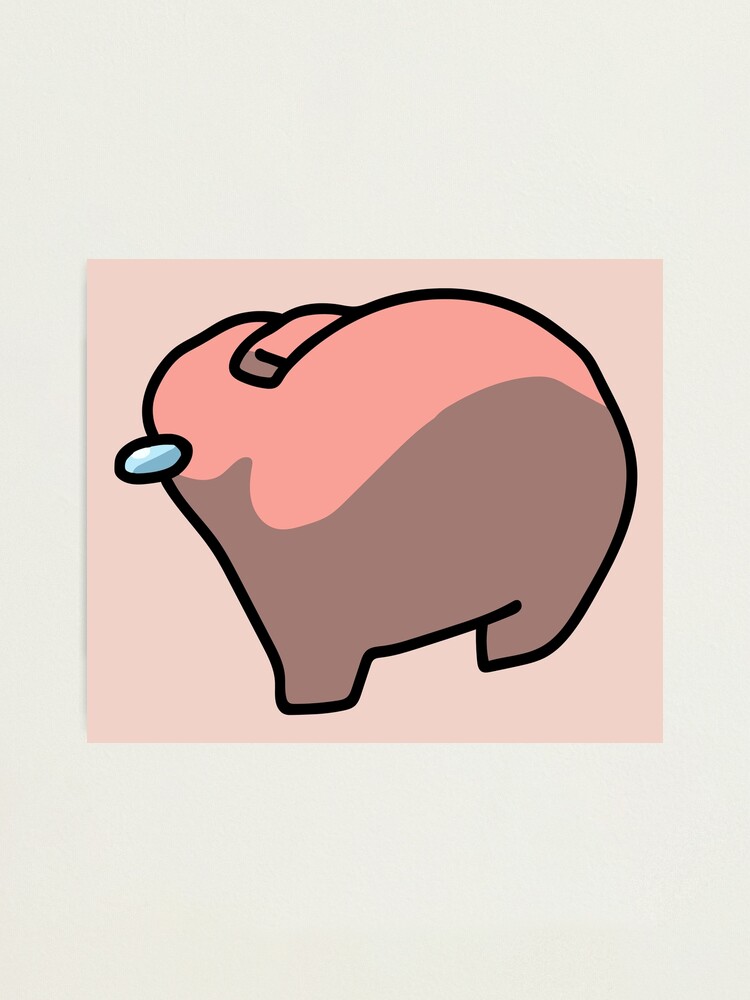 "Among Us Peach Astronaut Butt" Photographic Print for Sale by Maxtown ...