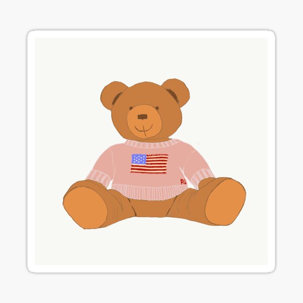 "teddy" Sticker by bystargirl | Redbubble