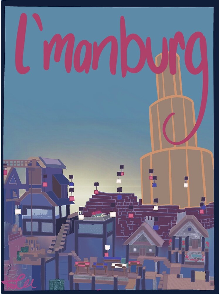 "L'Manburg Dream smp Poster" Art Print by ellafergusonart | Redbubble