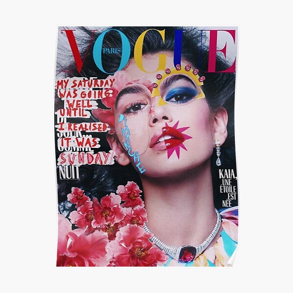 "Magazine cover aesthetic 2" Poster by VscoVibezzzx | Redbubble