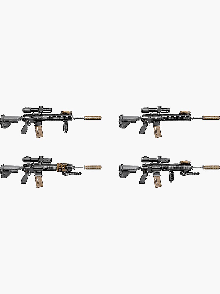 "M27 IAR with Suppressor" Sticker for Sale by nothinguntried | Redbubble