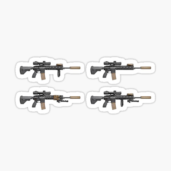 "M27 IAR with Suppressor" Sticker for Sale by nothinguntried | Redbubble