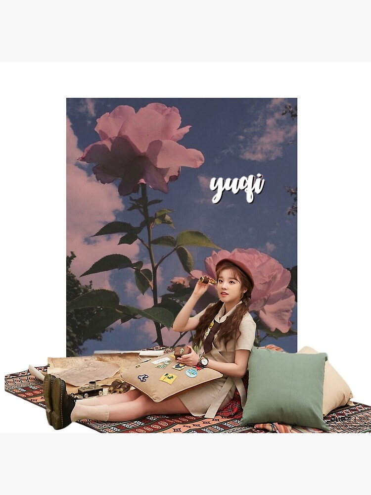 "GIDLE yuqi" Poster for Sale by orlamoo | Redbubble