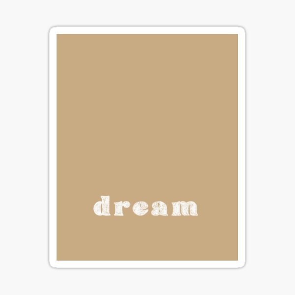 "The Nude Aesthetic - Dream" Sticker for Sale by Haley Biemiller ...