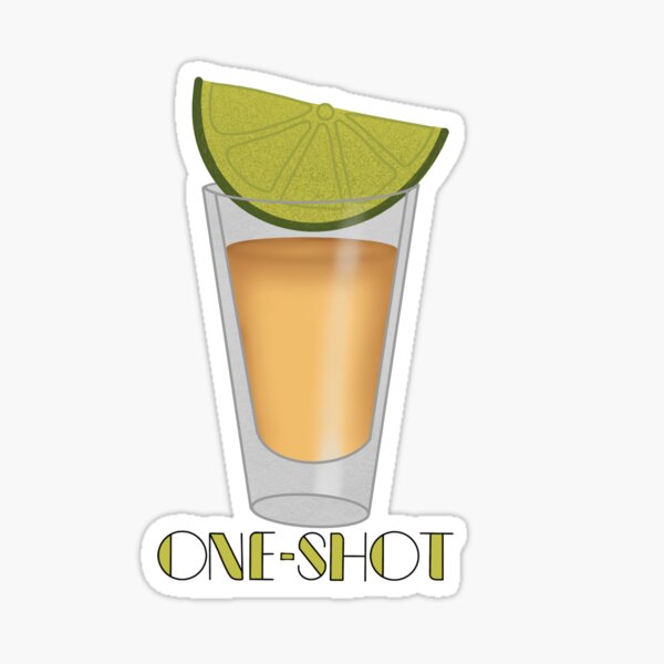 "One-Shot" Sticker for Sale by secretstickerz | Redbubble