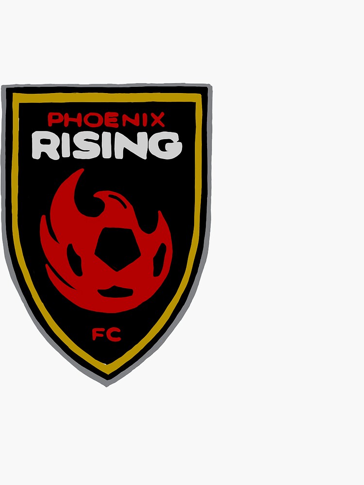 "Phoenix rising logo" Sticker for Sale by Calivibes | Redbubble
