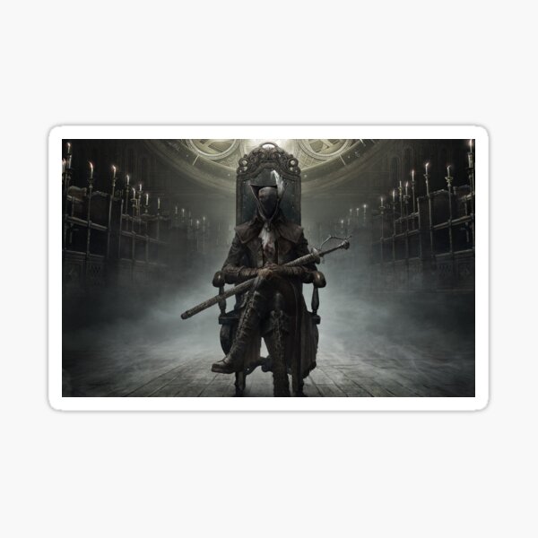 "Bloodborne" Sticker for Sale by Gamasuntra | Redbubble