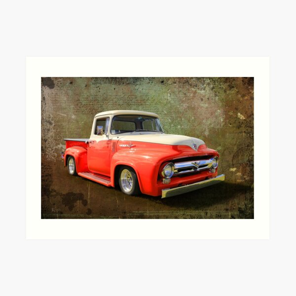 1956 Ford F100 Wall Art | Redbubble