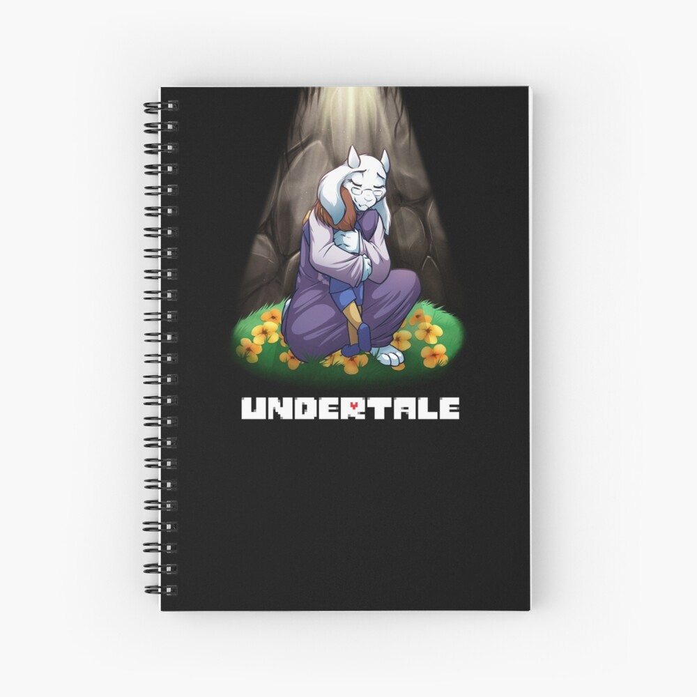 Undertale Spiral Notebook By Gamasuntra Redbubble