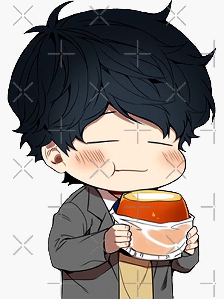 Pegatina «Flores de cerezo después del invierno Seo Haebom Chibi Art ...