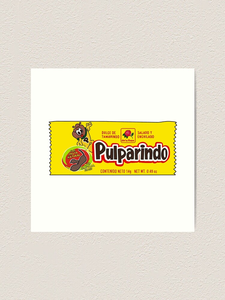 Lámina artística for Sale con la obra «dulce mexicano pulparindo» de ...