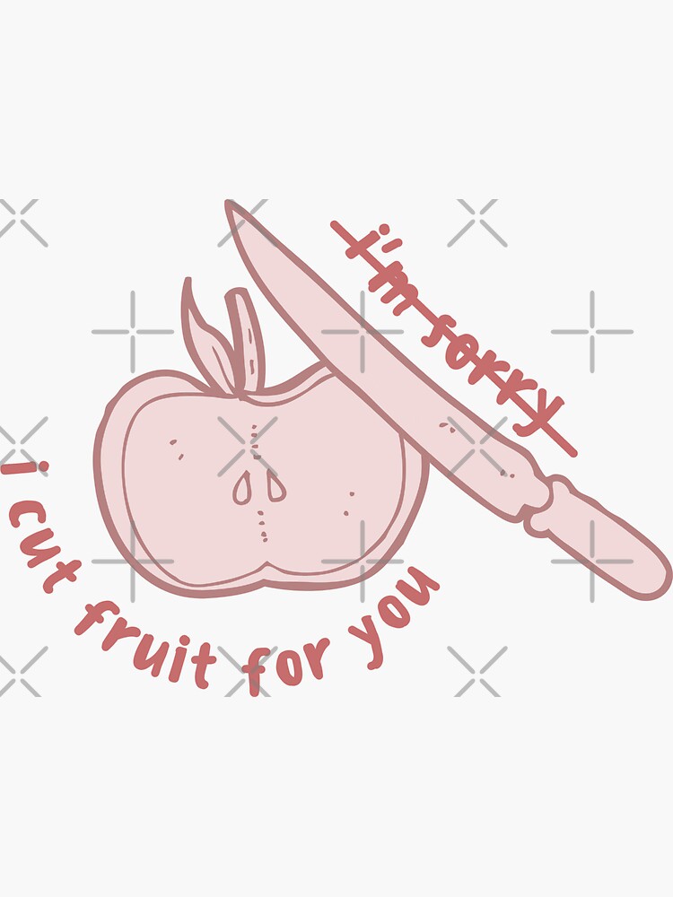 "I'm Sorry = I Cut Fruit For You (Pink) - Funny Asian Parents Meme ...