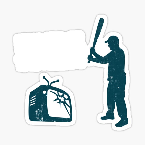 "Kill Your Television" Sticker for Sale by DialInsignia | Redbubble