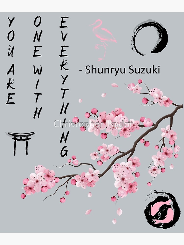"You Are One With Everything" Poster for Sale by ctaylorscs | Redbubble