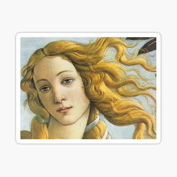 "Souvenir from Italy - Botticelli's Venus" Sticker by EnjoyRiot | Redbubble