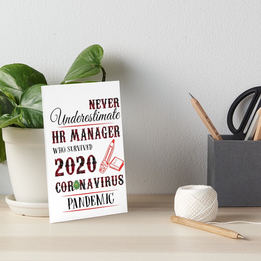 "HR manager" Art Board Print by plmnnbshop | Redbubble