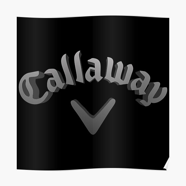 Póster «Callaway Logo Awesome» de HazelAmanda | Redbubble