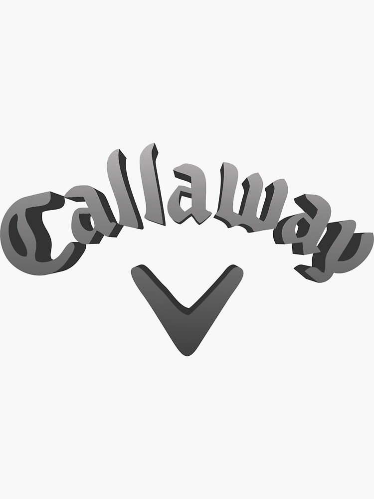 "Callaway Logo Awesome" Sticker for Sale by HazelAmanda | Redbubble