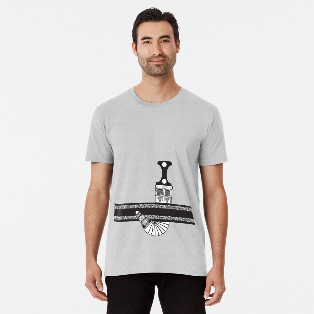 "jambiya" Sticker for Sale by BluEarth | Redbubble