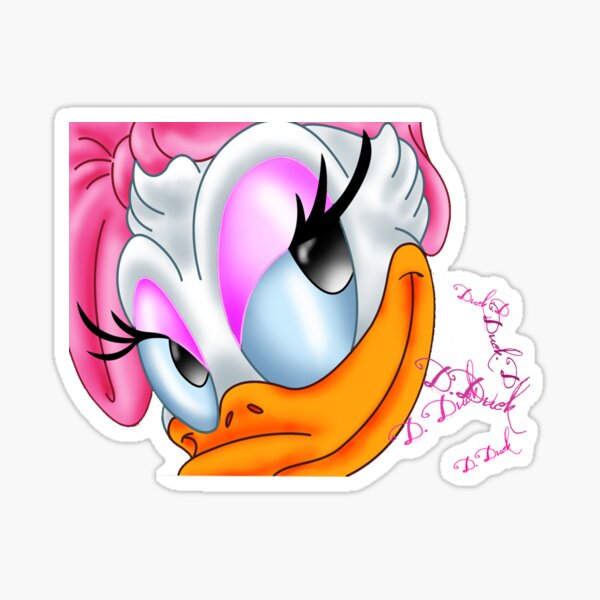 "~Daisy Duck ~" Sticker for Sale by st09dr528 | Redbubble