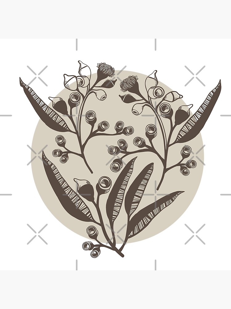 "Australian Bush Leaves - Beige Colour Palette" Poster for Sale by ...