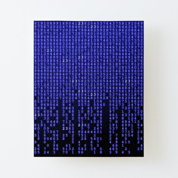 Binary Code Wall Art | Redbubble
