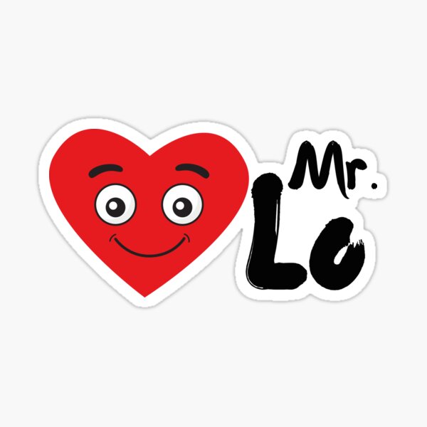 "Mr. Lo" Sticker for Sale by JienChan26 | Redbubble