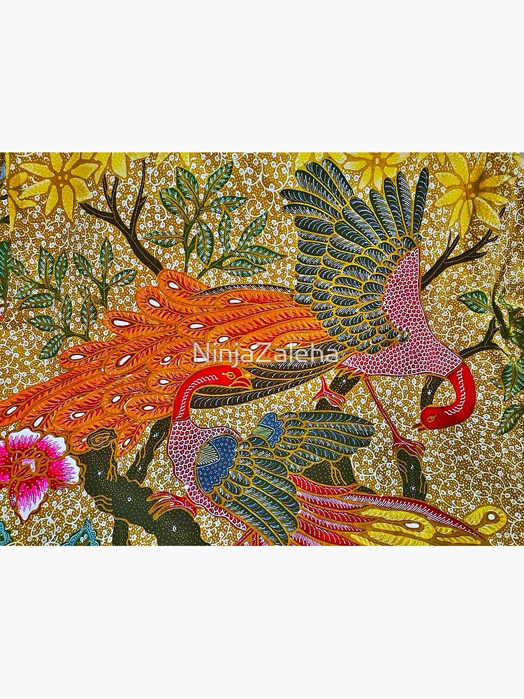 "PERANAKAN PHOENIX BATIK MOTIF" Art Print for Sale by NinjaZaleha ...