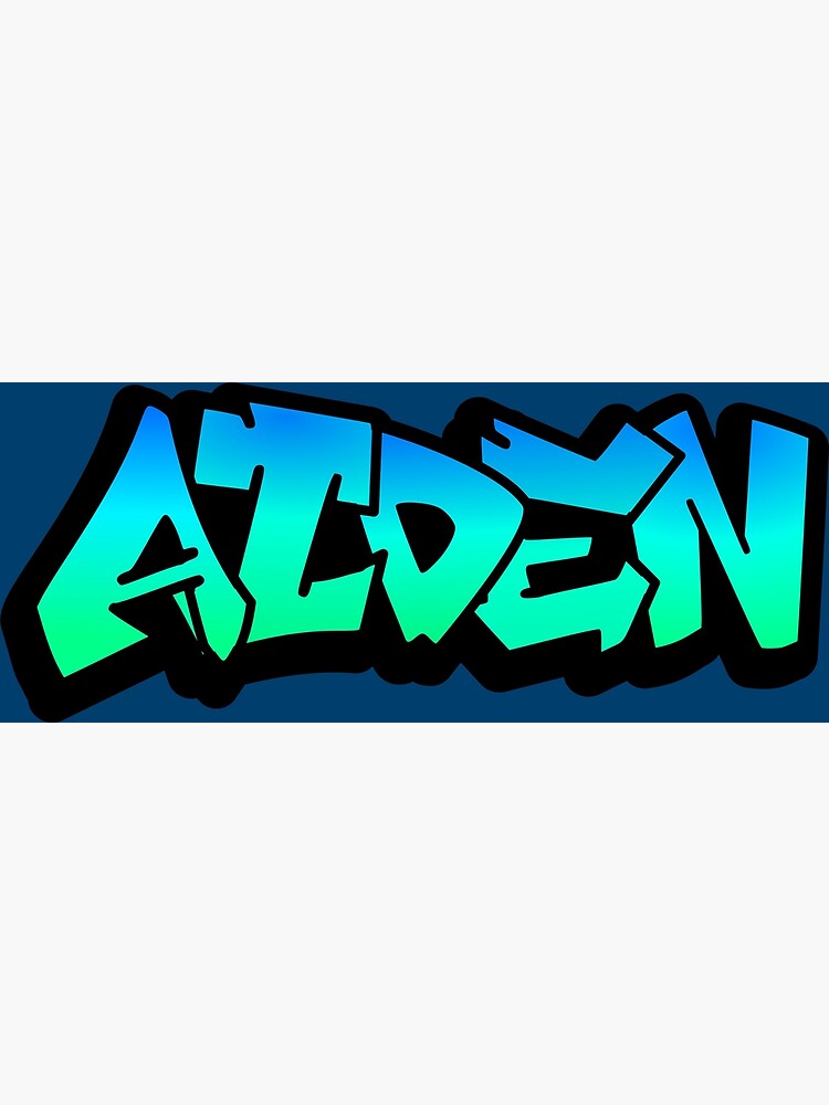 "Aiden" Poster for Sale by CuteCupcakes | Redbubble