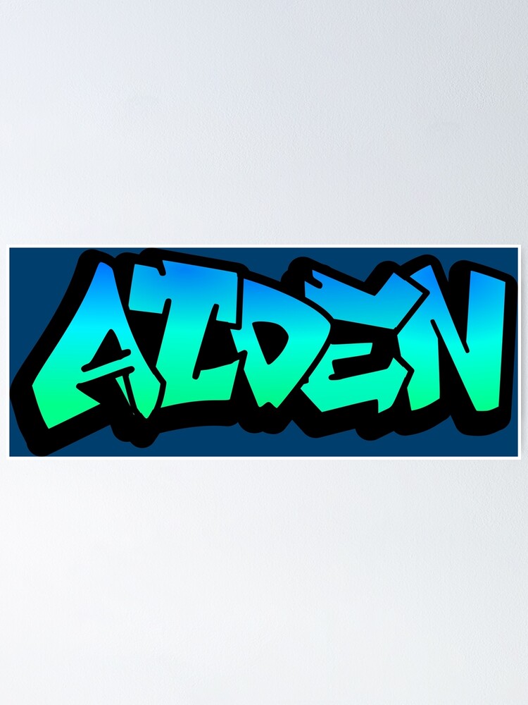 "Aiden" Poster for Sale by CuteCupcakes | Redbubble