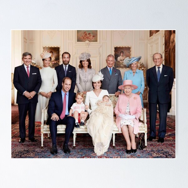 "The British Royal Family" Poster for Sale by Kenobass | Redbubble