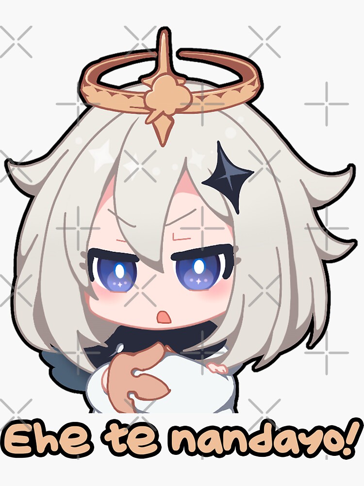 "Angry Paimon" Sticker for Sale by kkkohi | Redbubble