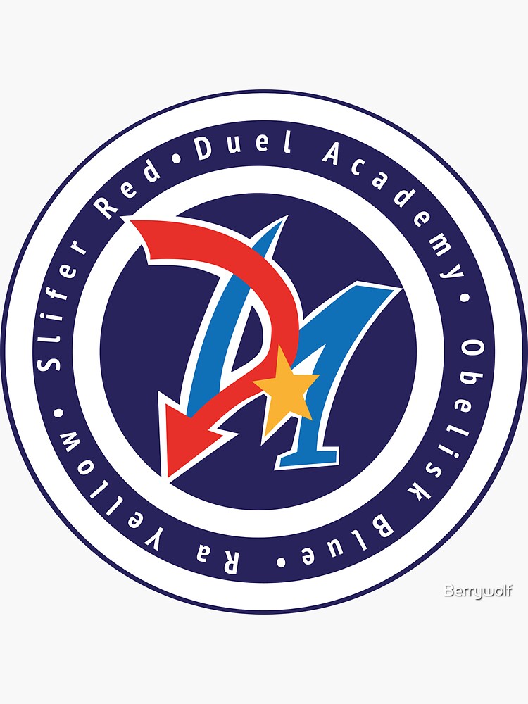 "Duel Academy logo" Sticker by Berrywolf | Redbubble