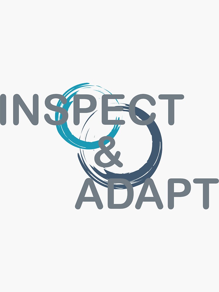 "Inspect and Adapt" Sticker for Sale by clone1 | Redbubble