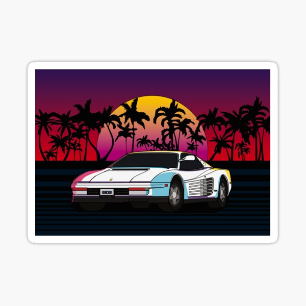 "Retro Vice" Sticker for Sale by Vector-Market | Redbubble