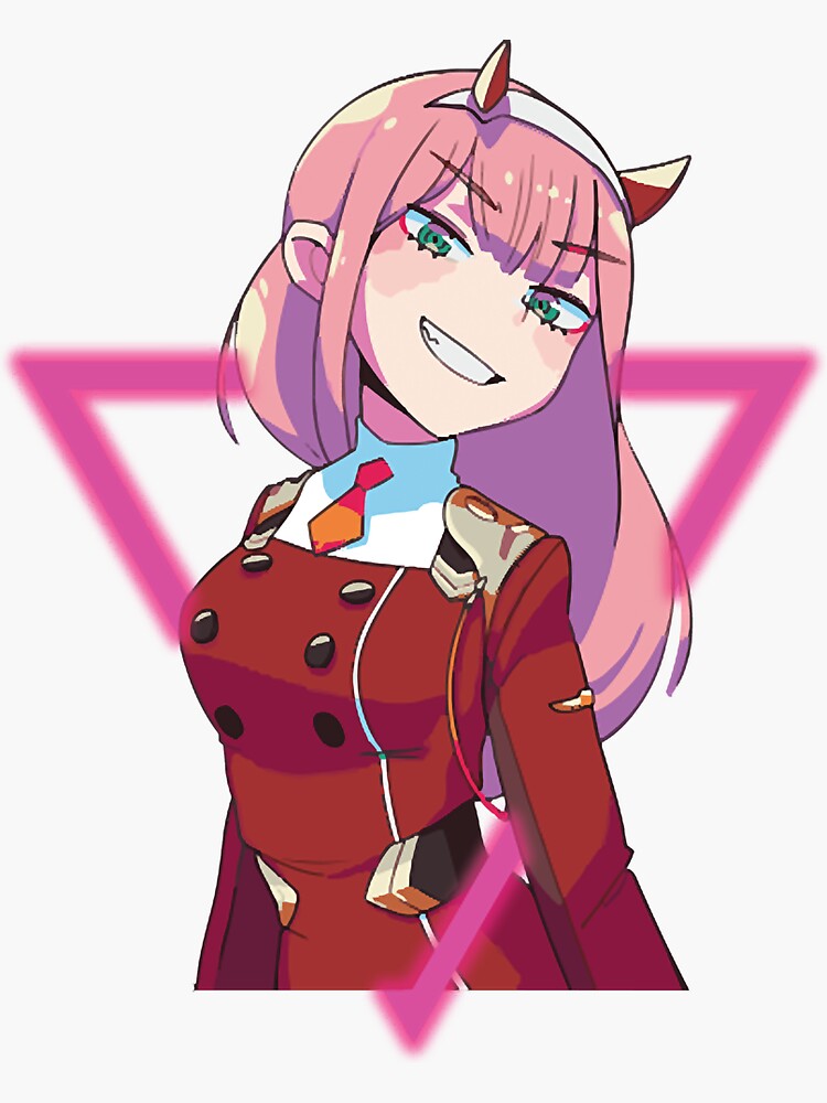 "Cute Zero Two Darling In The Franxx Anime Manga " Sticker for Sale by ...