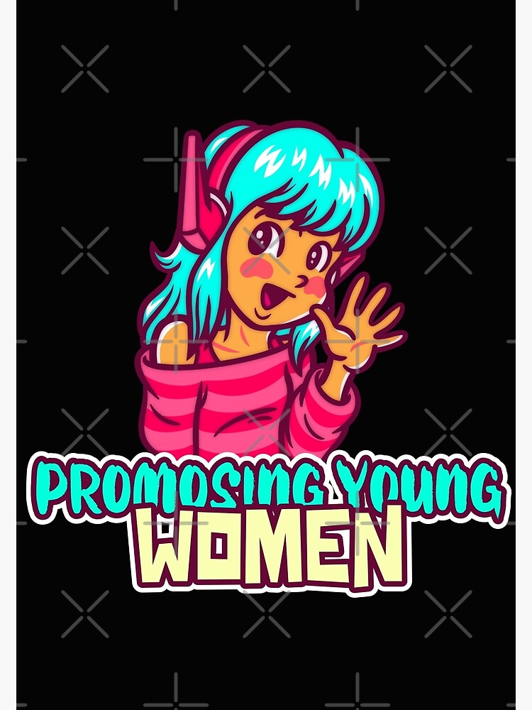 "PROMISING YOUNG WOMEN" Poster for Sale by Pinu005 | Redbubble