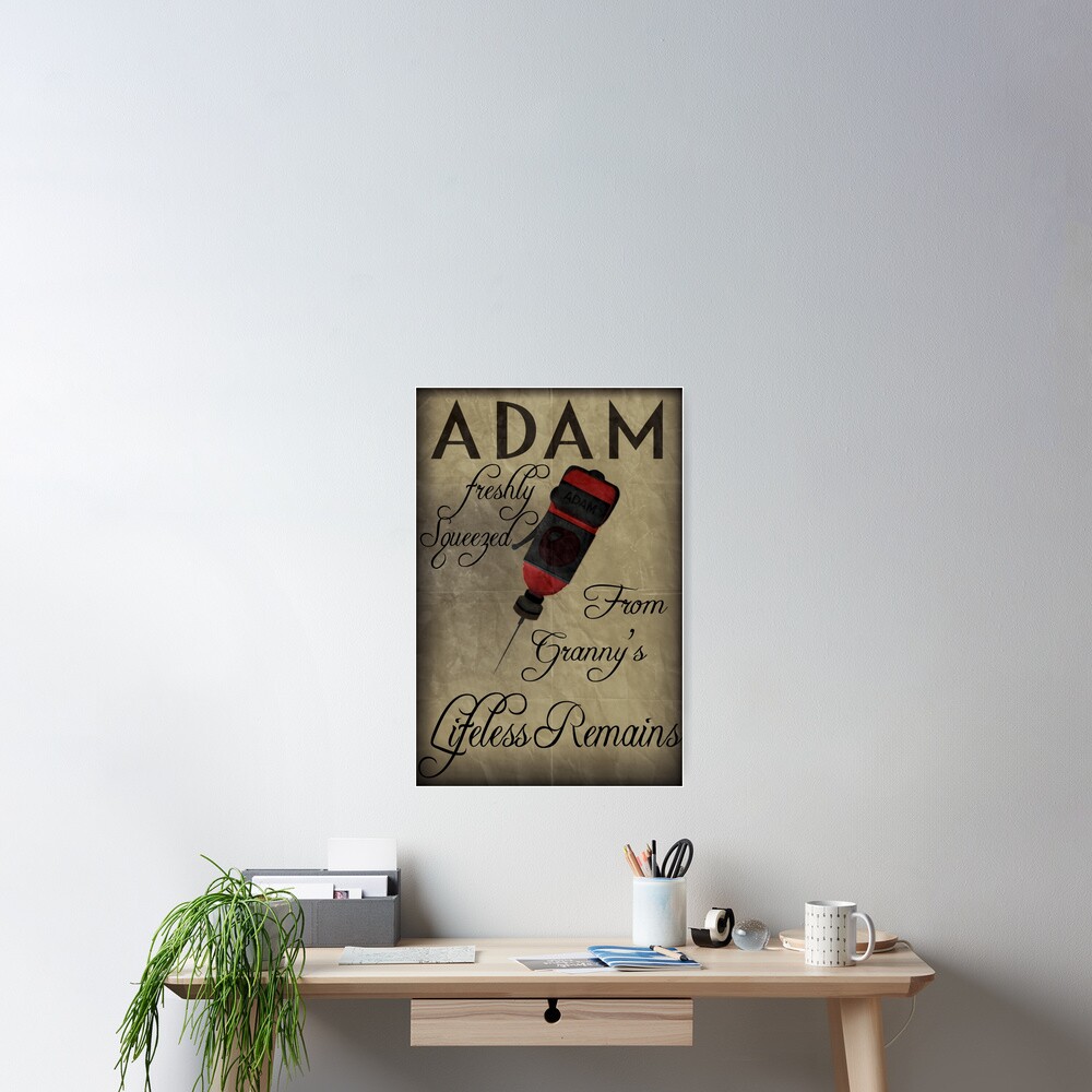 "Adam - Bioshock" Poster for Sale by simonsimonson | Redbubble