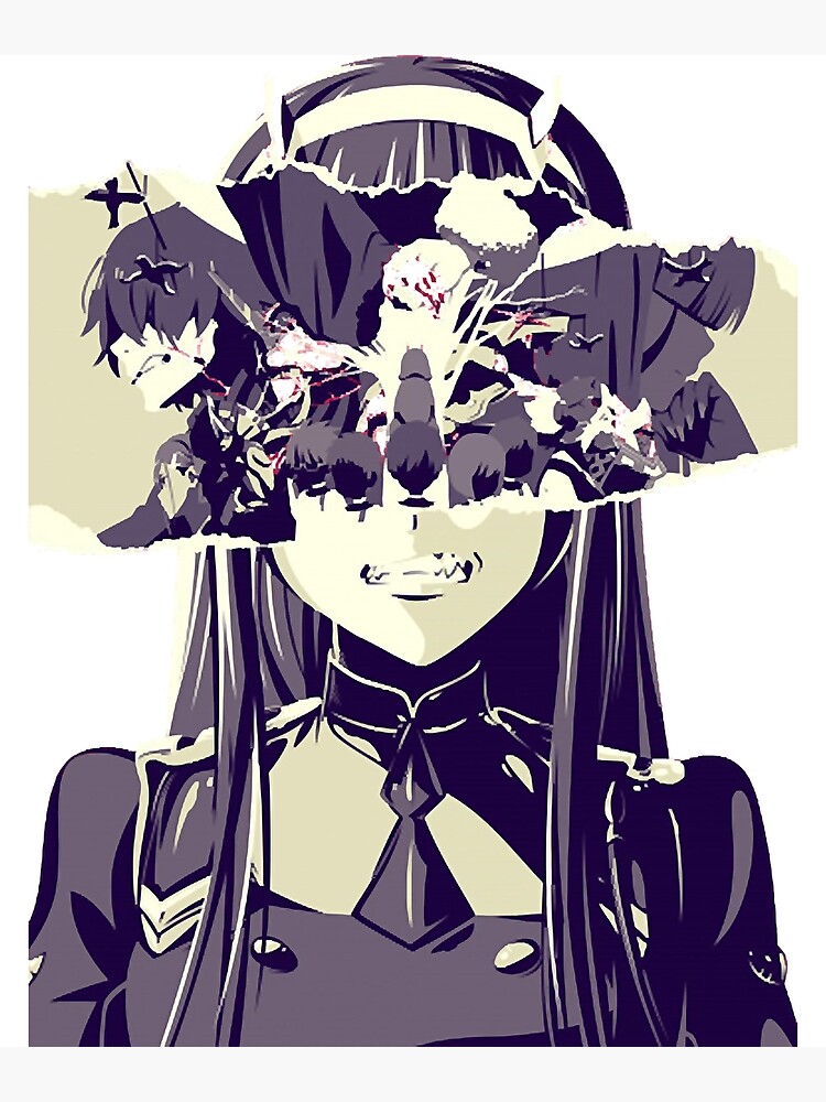 "Zero Two Cry " Poster by Andreis19 | Redbubble