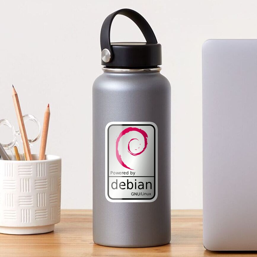"debian" Sticker for Sale by Jugulaire | Redbubble
