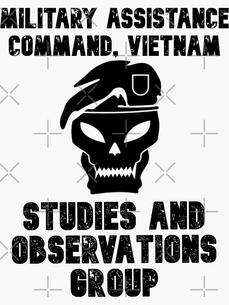 "MACV SOG Special Operations" Sticker for Sale by Cataraga | Redbubble