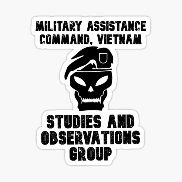 "MACV SOG Special Operations" Sticker for Sale by Cataraga | Redbubble