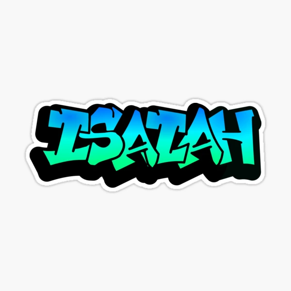 Isaiah Name In Graffiti Isaiah Male Name Street Art Design. Graffiti