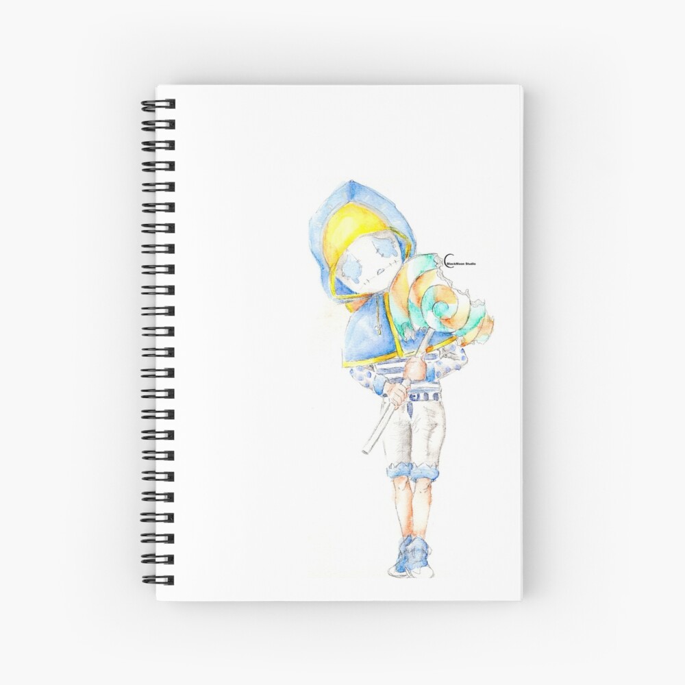 "Axe boy ''Wail'' from Identity V Watercolor " Spiral Notebook for Sale ...
