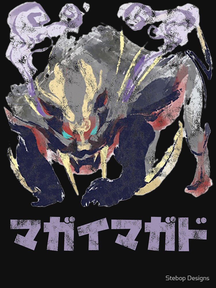 "Monster Hunter Rise Magnamalo Kanji Icon" Active T-Shirt for Sale by ...