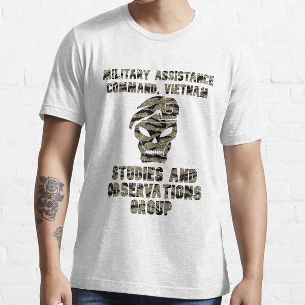 "MACV SOG CAMOUFLAGE TIGER STRIPES" T-shirt for Sale by Cataraga ...