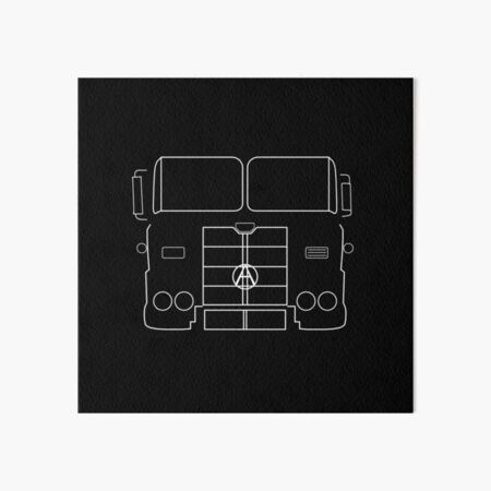 "Vintage 1970s Aussie Atkinson prime mover (without bars) white outline ...