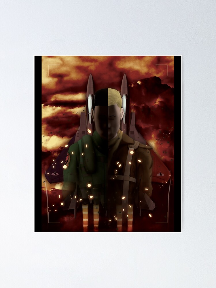 "Ace Combat Zero The Demon Lord and the Solo Wing" Poster for Sale by ...
