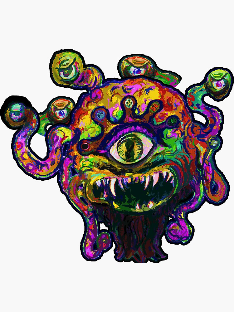 "Pet Infinity Beholder" Sticker for Sale by DMIPSWICH | Redbubble