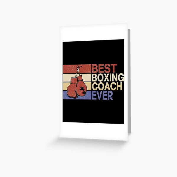 "Best boxing coach ever. best gift for boxing trainers, boxing ...